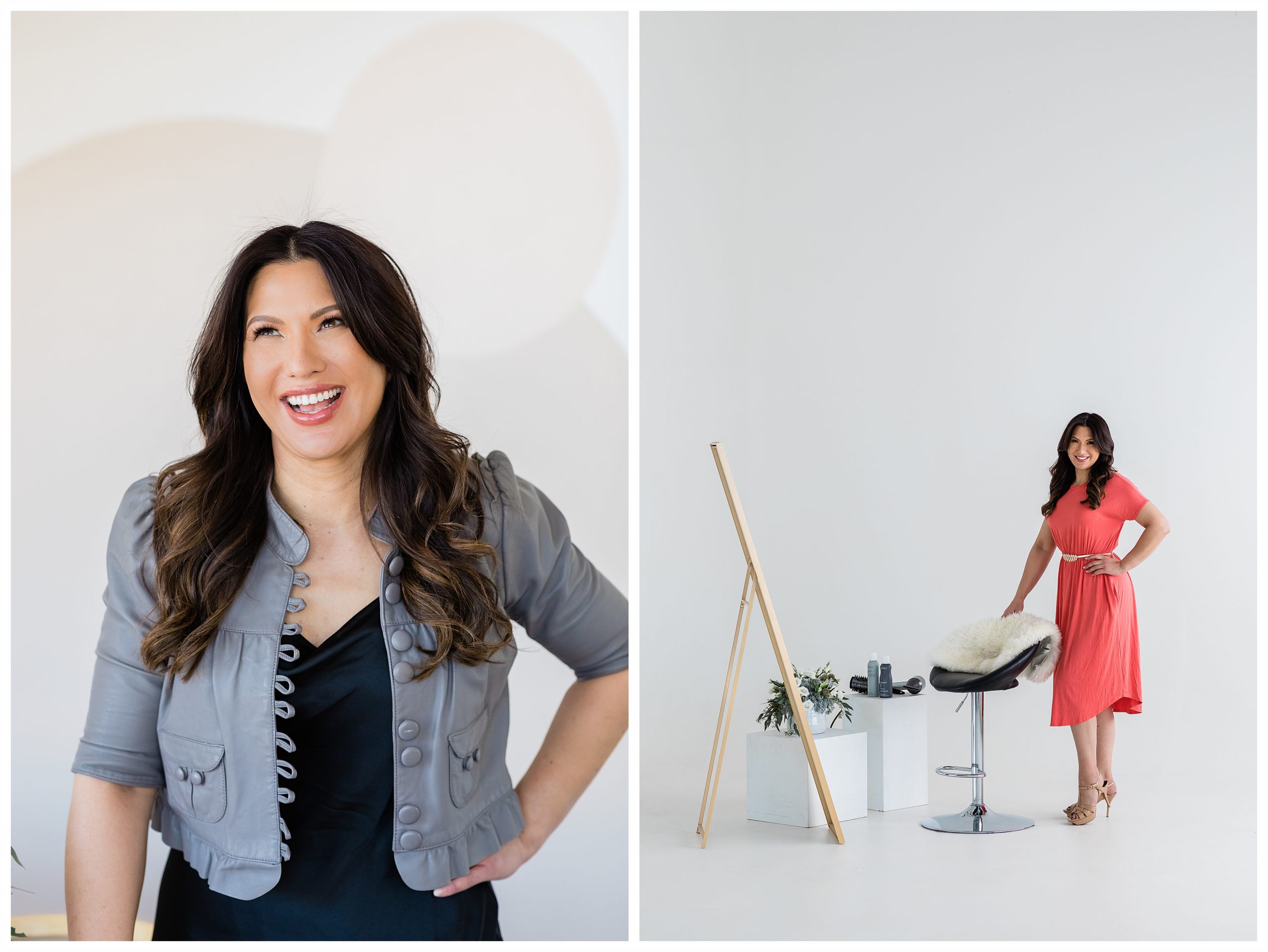 Personal Brand Photo Session for Denver Salon Owner & Stylist ...