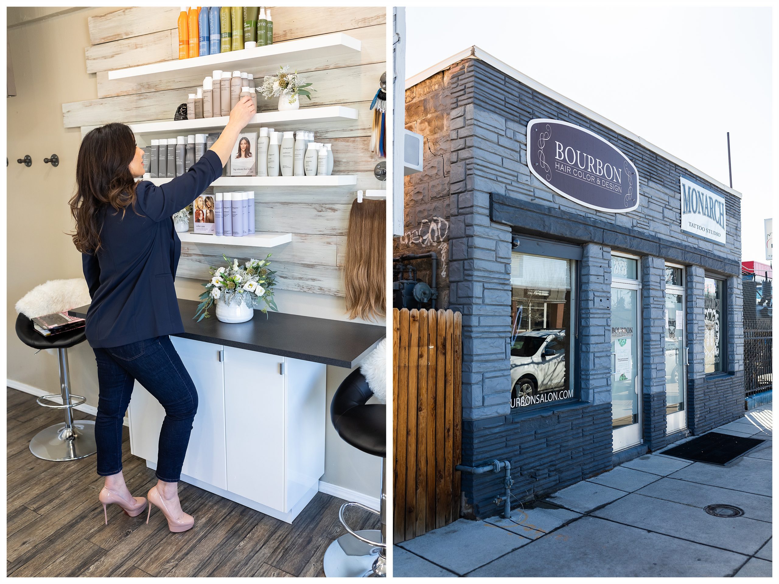 Personal Brand Photo Session for Denver Salon Owner & Stylist ...